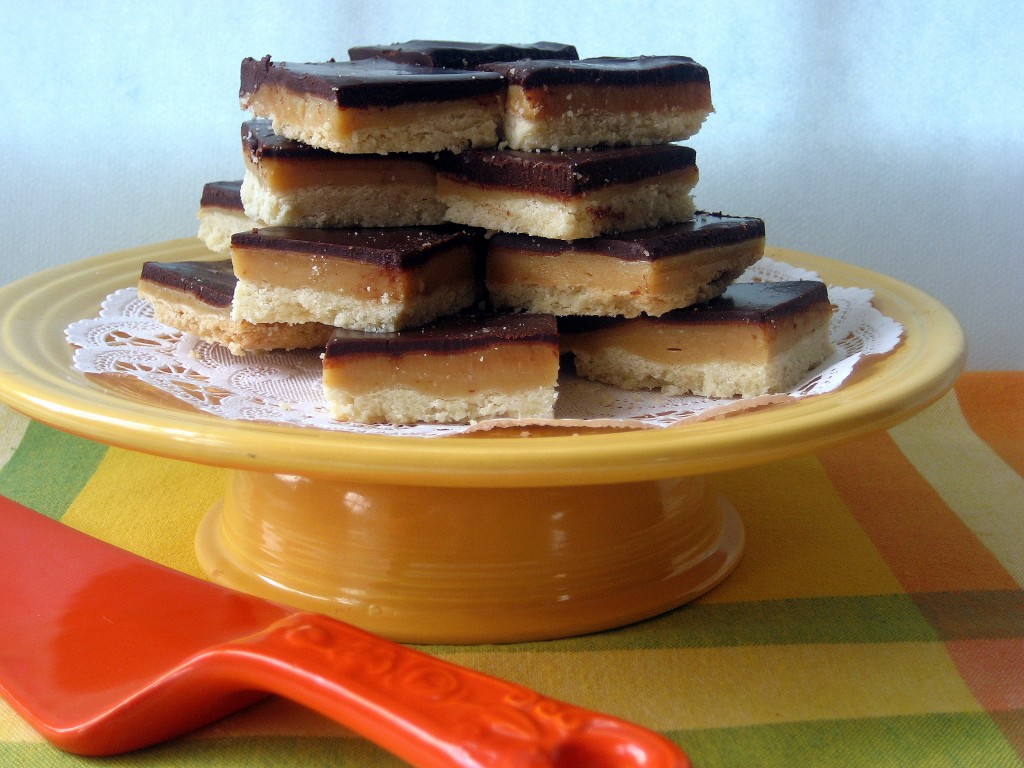 Bittersweet Chocolate Caramel Bars | Betty Rosbottom