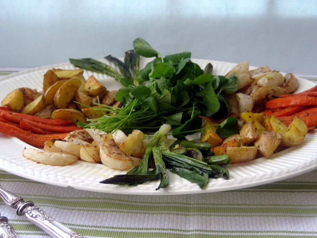 Warm Roasted Vegetable Salad | Betty Rosbottom
