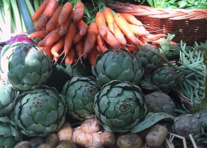 Gorgeous Artichokes in the Markets of Paris! | Betty Rosbottom