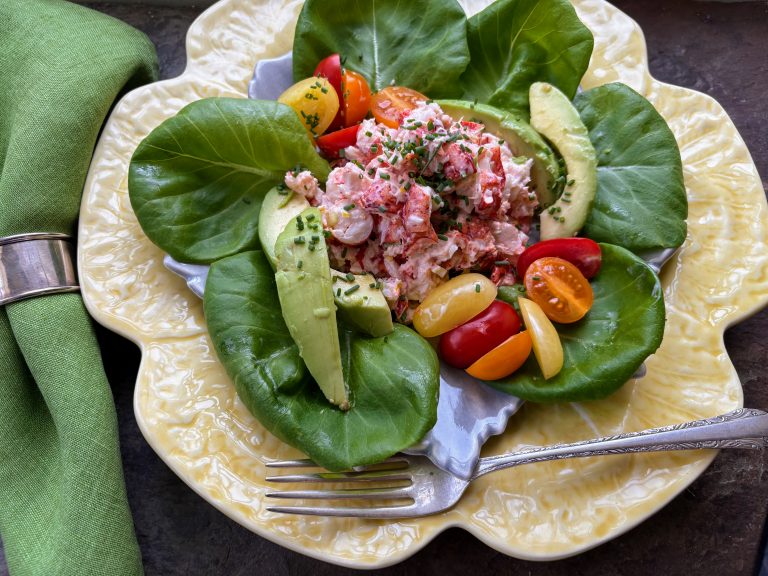 Lobster Stars in a Salad for a Summer Supper | Betty Rosbottom